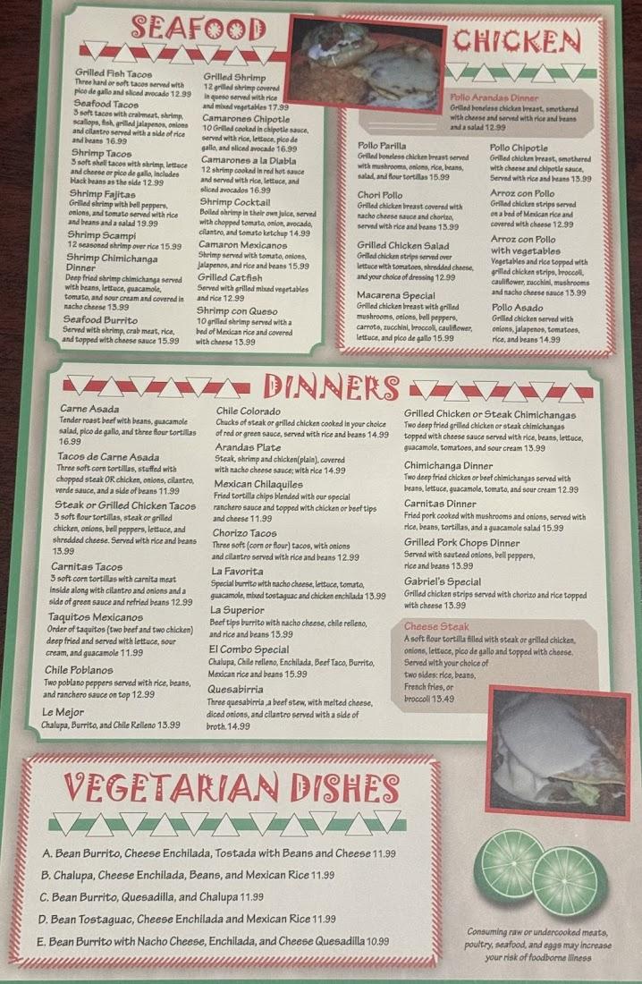 Arandas Mexican Restaurant - Mexican restaurant in Frankfort, KY